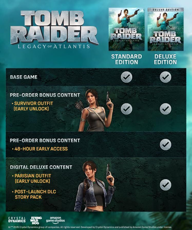 Tomb Raider: Legacy of Atlantis получила дату релиза