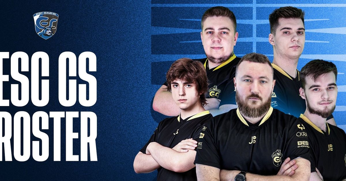 ESC Gaming представила состав по CS:GO с Edward и bondik