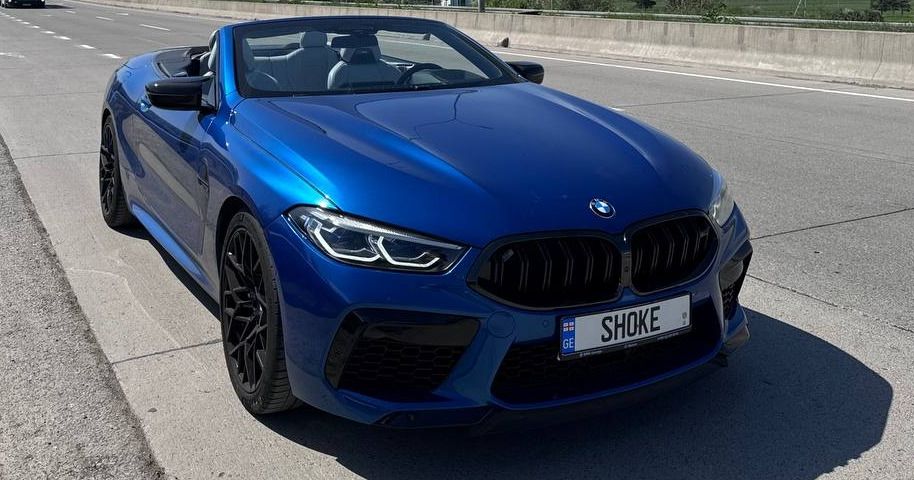 Shoke купил BMW M8 Cabrio — она стоит более ₽15 млн