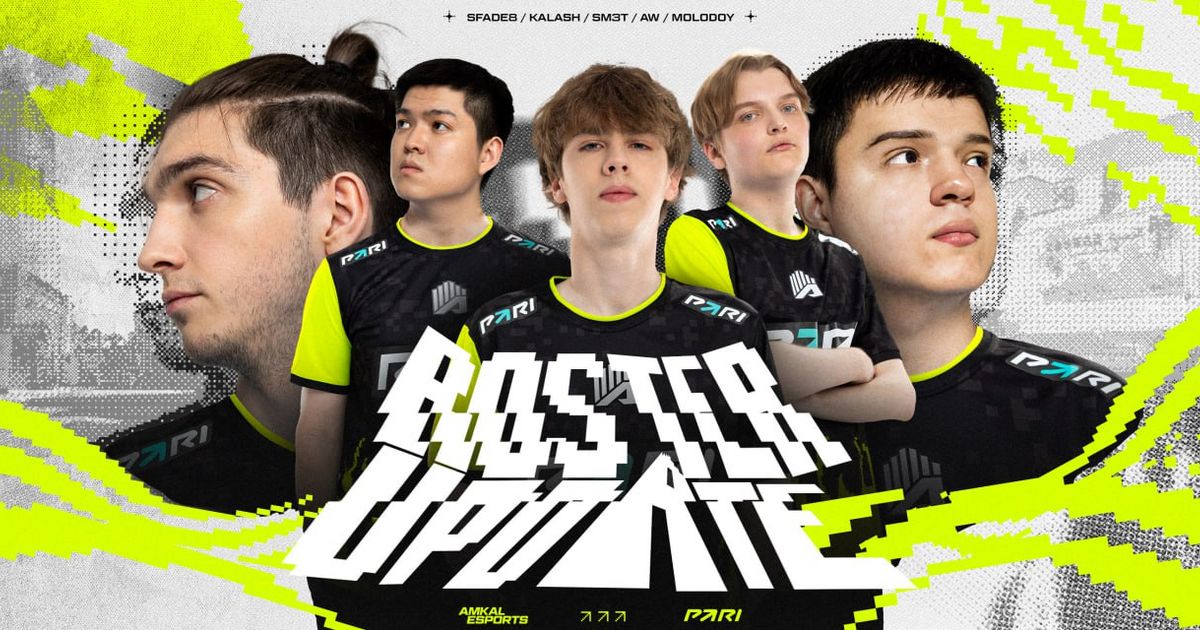 Amkal Esports представила новый состав по CS2