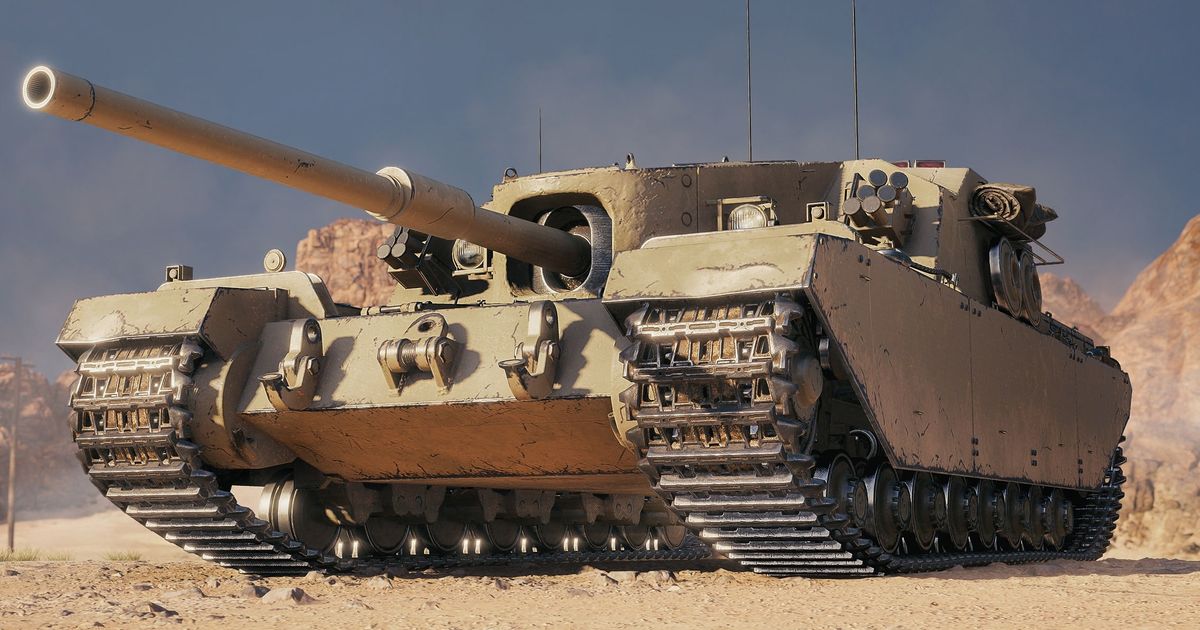 В «Мире танков» показали технические характеристики FV205b Alligator