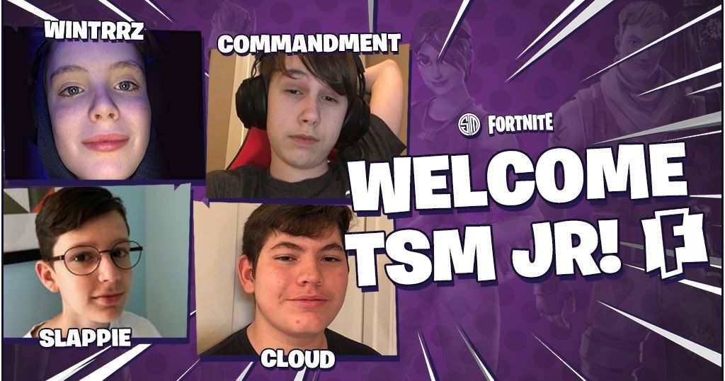 TSM открыла детский состав по Fortnite