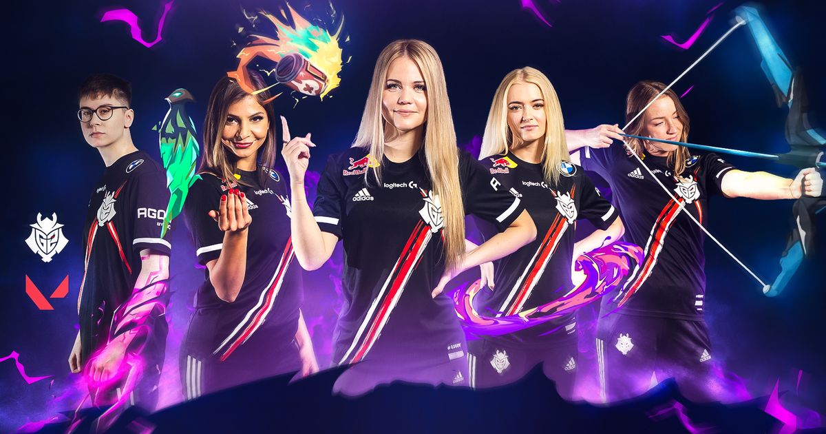 G2 Esports подписала женский состав по Valorant с juliano и zAAz