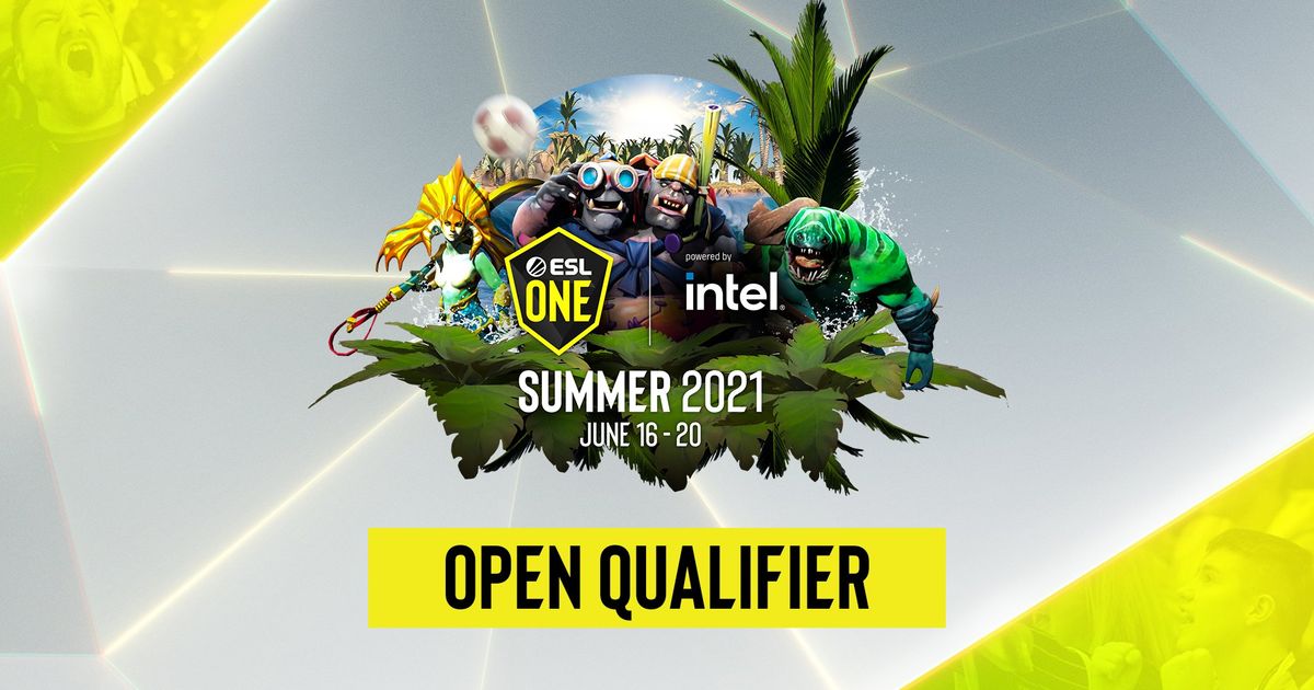 Расписание и результаты отборочных на ESL One Summer 2021