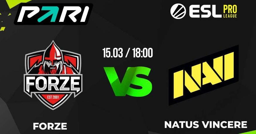 Более 90% клиентов БК PARI уверены в победе NAVI над FORZE на ESL Pro League Season 17